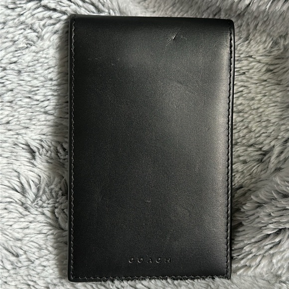 Coach | Office | Coach Vintage Leather Jotter With Notepad | Poshmark